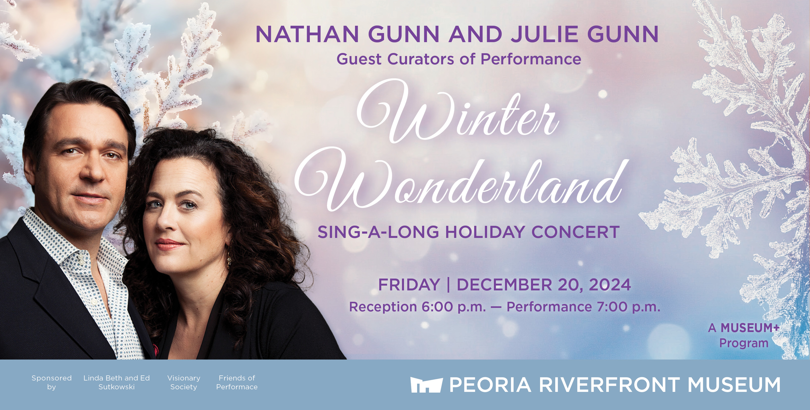 Performance - Winter Wonderland Sing-A-Long Holiday Concert with Nathan Gunn and Julie Gunn ...